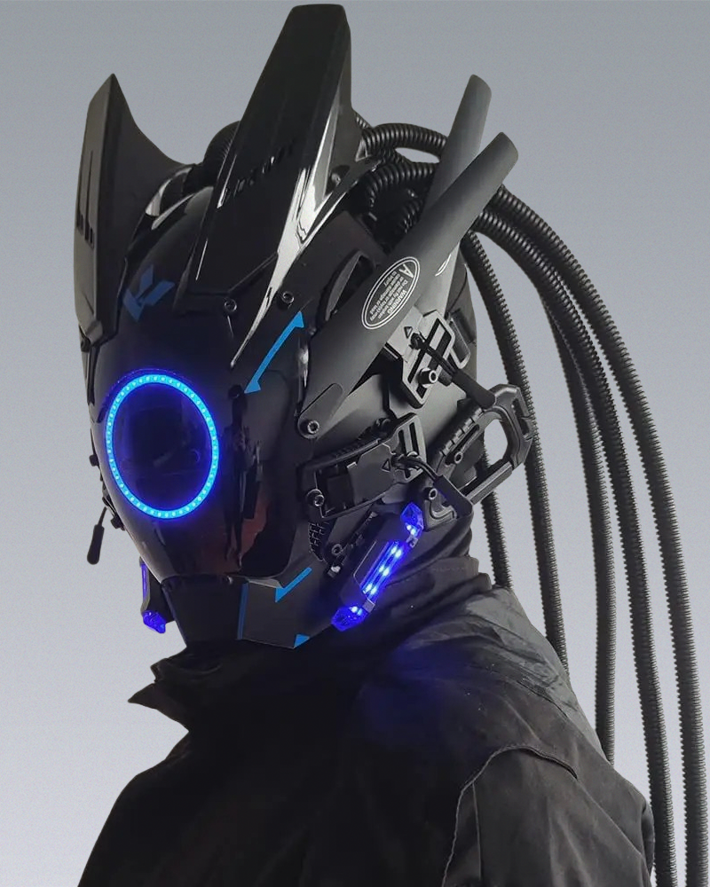 LED Cyberpunk Mask | Techwear Division