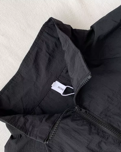 Black Lightweight Jacket | Techwear Division