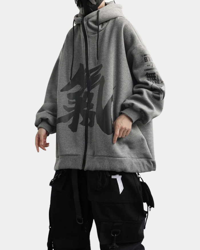 Japanese Zip Up Hoodie | Techwear Division